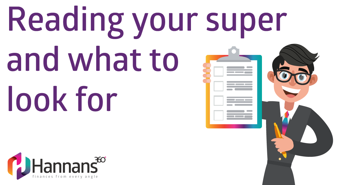 How to read your Superannuation statement and what to look for | Hannans360